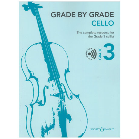 Grade by Grade Cello 3 (+Online Audio) - Schülerliteratur